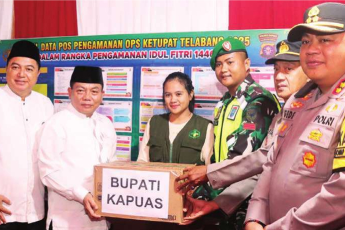 Bupati Wiyatno Apresiasi Pengamanan Idulfitri | Prokalteng