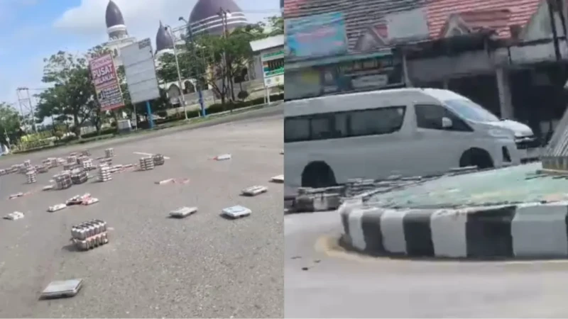 BGN Minta Maaf Usai Ompreng MBG Berserakan di Bundaran Burung Palangka ...